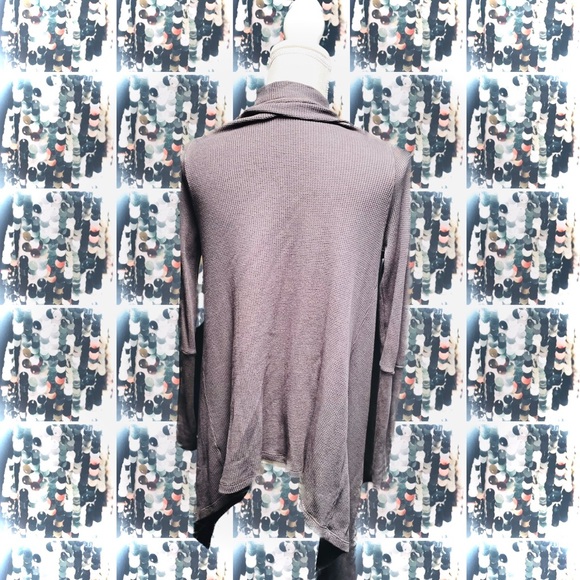 Splendid | Sweaters | Splendid Xssp Stormy Charcoal Waffle Knit ...